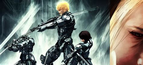 Metal Gear Rising Revengeance Digital Painting Stable Diffusion