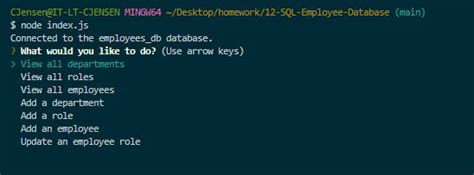 Github Carrielj12 Sql Employee Database