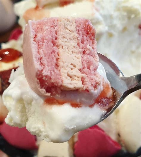 먹은 사람마다 평이 엄청 갈리는 설빙 딸기마카롱빙수  인스티즈 Instiz 이슈 카테고리