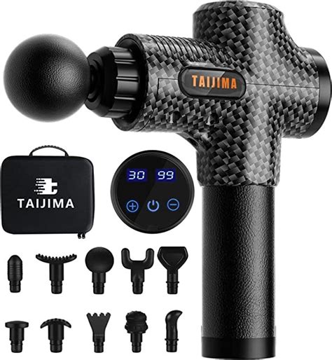 Aldom Massage Gun Deep Tissue 30 Speeds Handheld Muscle Massager Aldom