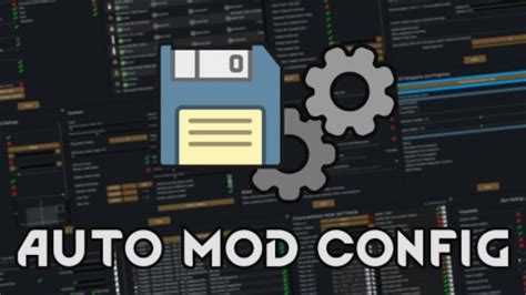 Auto Mod Config Mod ⋆ Rimworld Base