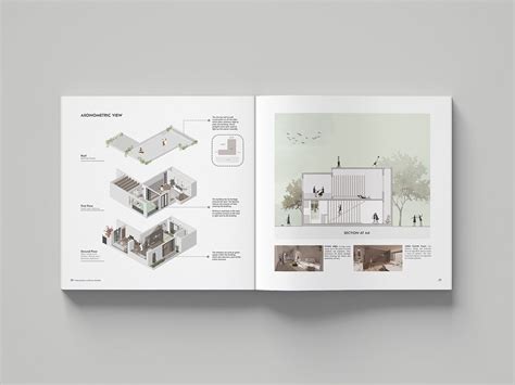 undergraduate architecture portfolio on behance portfolio design