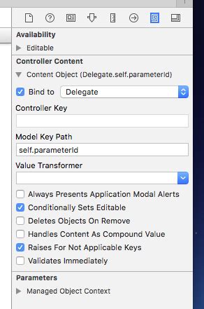 Notes From A Swift Developer Swift Example Using Cocoa Bindings To Connect A Nstextfield To A