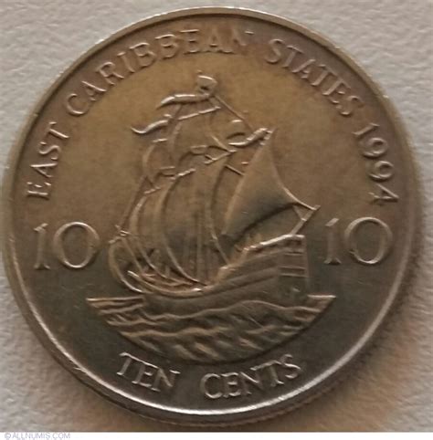 10 Cents 1994 Organization 1981 Present East Caribbean States