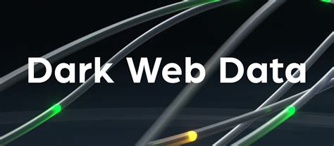 Dark Web Data A Comprehensive Guide