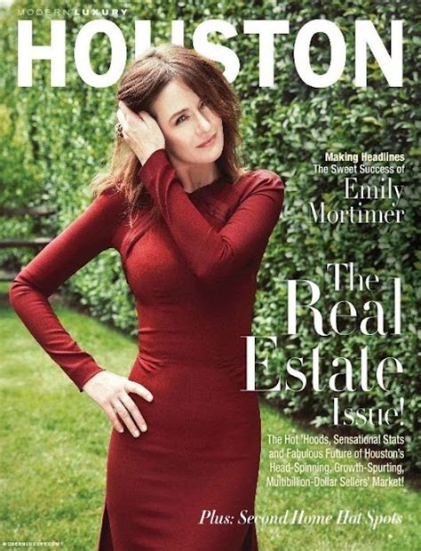 Emily Mortimer Magazine Photoshoot For Modern Luxury Magazine August