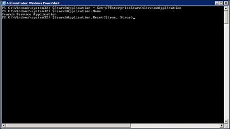 Resetting Search Index In Sharepoint 2013 Vigneshs Sharepoint Thoughts