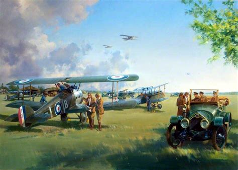 1918 April Morning France Frank Wootton Ww1 Aircraft Fighter
