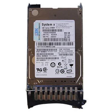IBM 300GB SAS 2 5 Hard Drive At 7500 Piece New Delhi ID 13855474762