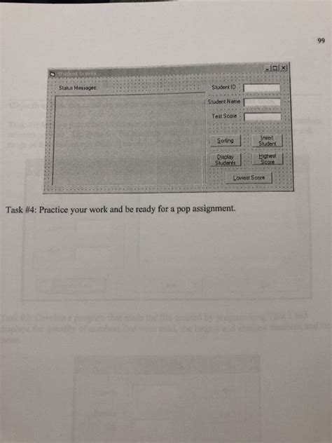 Solved Objective Use Visual Basic To Develop Programs Using
