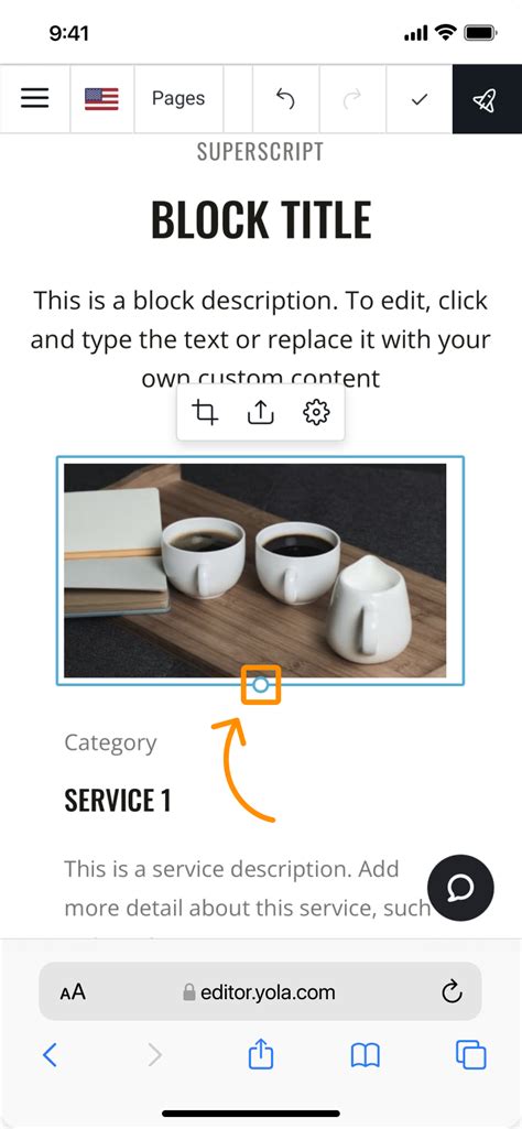 Resizing Images On Mobile Sitebuilder