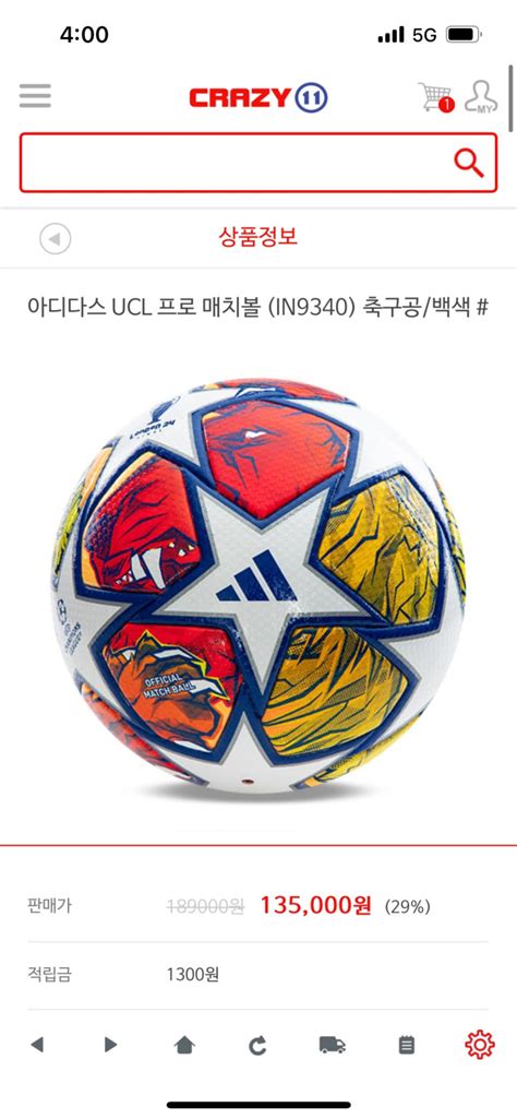 챔피언스 리그 공 지식in