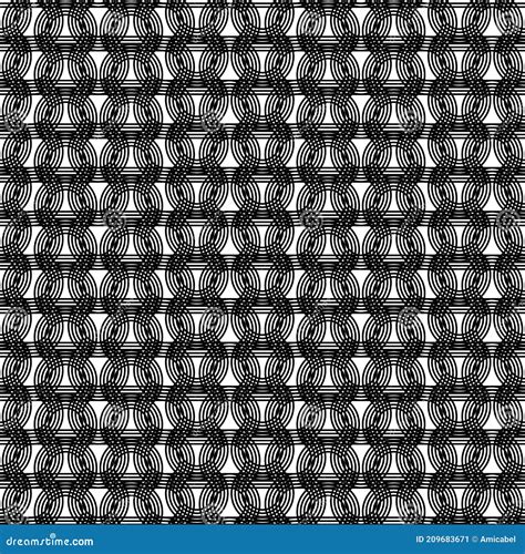 Design Seamless Zigzag Decorative Pattern Stock Vector Illustration Of Lattice Grating 209683671