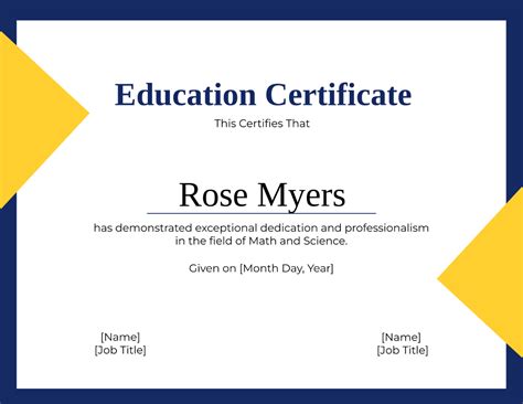 Free School Transfer Certificate Template To Edit Online