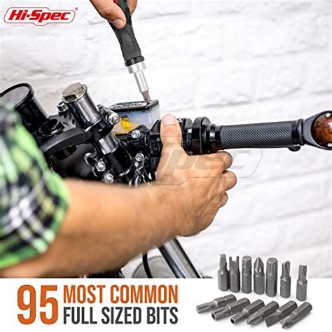 Hi Spec 101pc Multi Bits Screwdriver And Ratcheting Handle Tool Set Kit