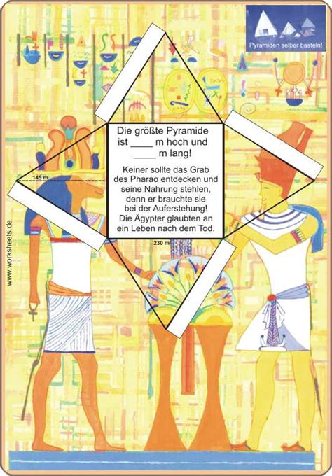 Pyramide Basteln