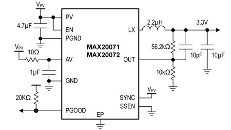 Analog Devices Inc Max20072atad V T Symbol Footprint 3d Step Model Ultra Librarian