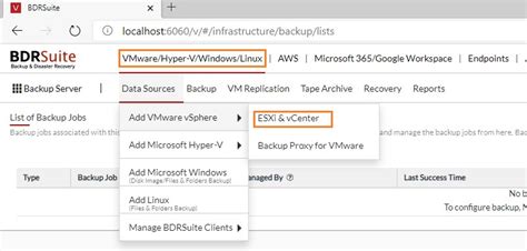 Bdrsuite Vm Backup Protect Mission Critical Vmware Vsphere Unixarena