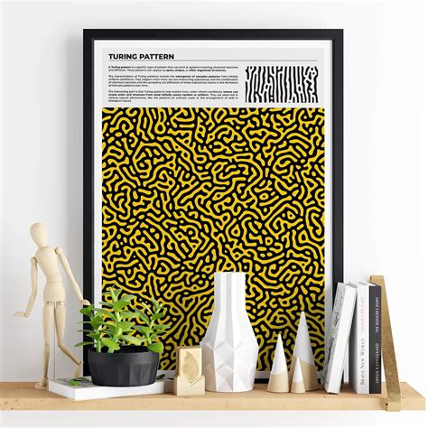 Science And Space Turing Pattern Meloprints