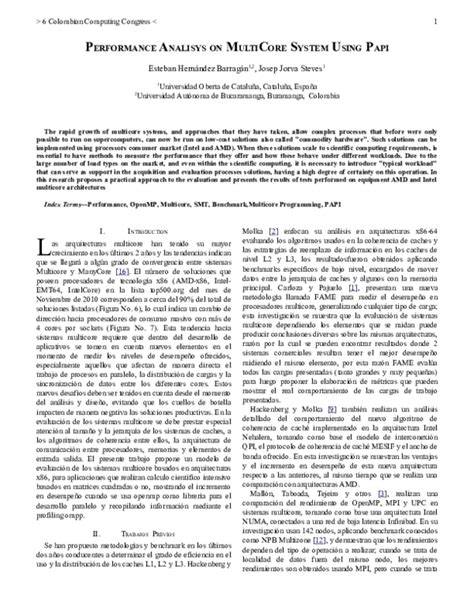 Pdf Performance Analysis On Multicore System Using Openmp And Papi