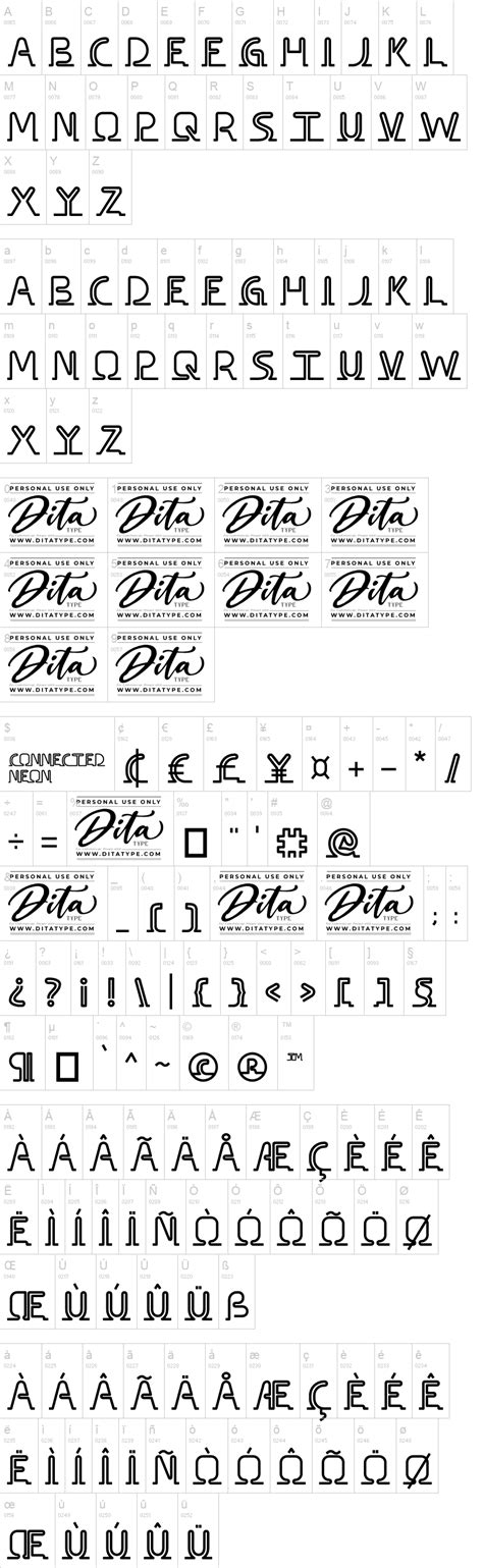 Neon Font Dafont Neonidas By Handletteryean Thehungryjpeg