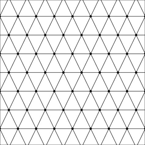 Abstract Geometric Triangle Line Pattern