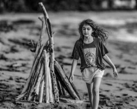 Beach Hut Girl Capture Magazine