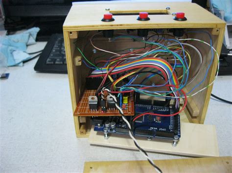 geek clock fibino fibonacci binary arduino clock 8 steps with
