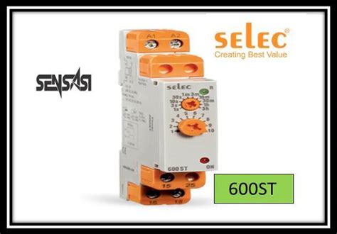 Selec 600st Analog Timer On Delay 240vac Lazada