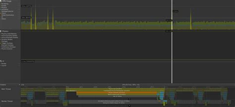 physics simulate blocks main thread to wait on jobs unity engine unity discussions
