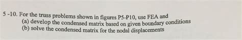 Help Me With This Finite Element Analysis Problems 5