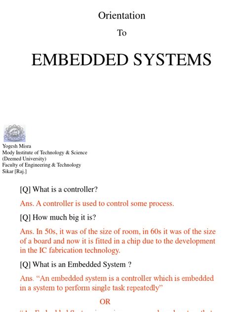 Embedded Systems Introduction Pdf Anti Lock Braking System Embedded System