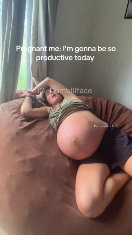 Pregnant With Triplets Massive Round Belly Tumbex
