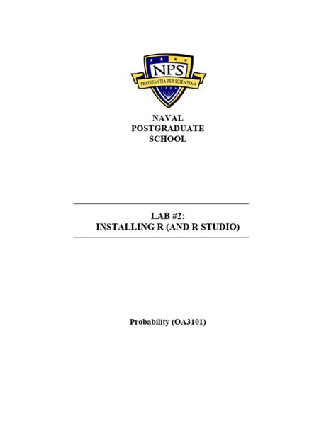 lab 2 installing r pdf graphical user interfaces operating system