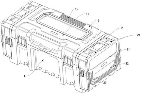 一种双零件盒工具箱的制作方法