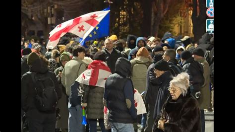 რუსთაველის გამზირი თბილისი 20 15 12 დეკემბერი 2024 წელი Youtube