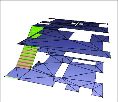 Example Of A Navigation Mesh 16 Download Scientific Diagram