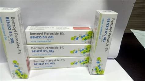 Benzoyl Peroxide Gel 5%, Packaging Size: 30 gm at ₹ 200/tube in Nagpur ...