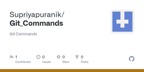Github Supriyapuranikgitcommands Git Commands