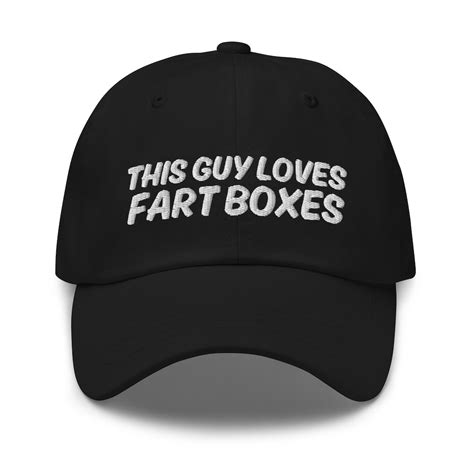 This Guy Loves Fart Boxes Hat Embroidered Dad Hat Funny Joke Meme Hat Offensive Hat Funny