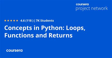 Concepts In Python Loops Functions And Returns