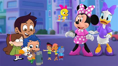 Minnie Met Izzy Cubby Jake Gil Mabel Luz By Mariela1981 On Deviantart