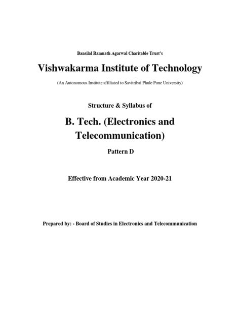Final Entc Structure 20 21 Pdf Computing Computer Science