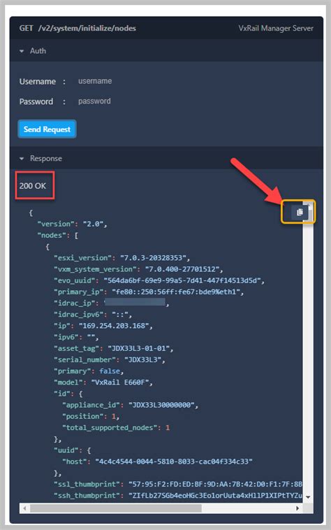 VxRail Discovered Node Info Via API DavidRing Ie