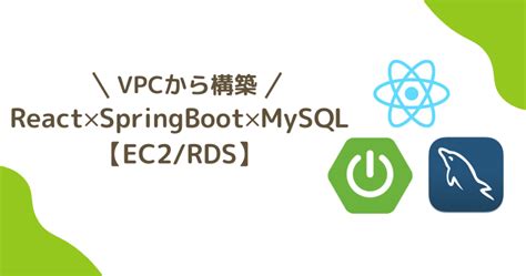 React×springboot×mysqlをawsにデプロイ いなかdemac
