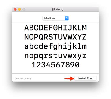 Using Sf Mono In Emacs I Love The Sf Mono Font That Comes With By