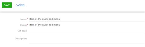 Adding A Custom Section To The Quick Add Menu In Creatio Customer Fx