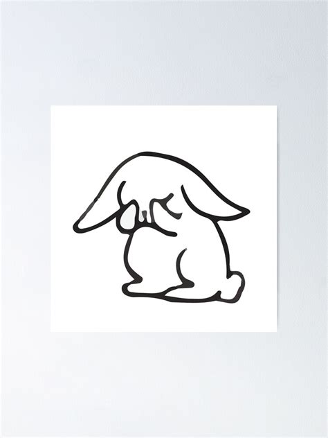 How To Draw Sad Rabbit