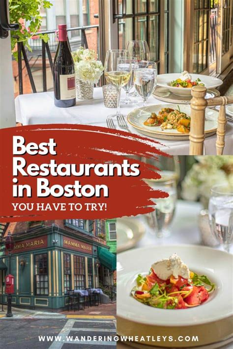 The 19 Best Restaurants In Boston You Have To Try Wandering Wheatleys