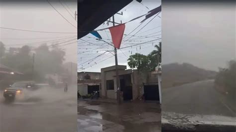 ¡se Cumple El Pronóstico Lluvias Comienzan A Sentirse En El Sur De